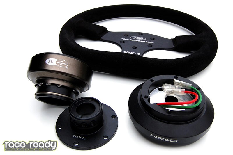 Complete Fox/SN95 Steering Wheel Kit - Race Ready Motorsport